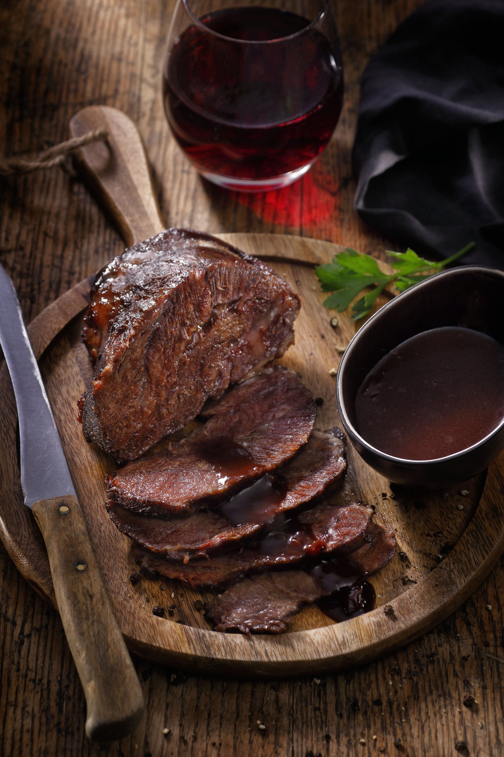 Beef Cheeks in red wine sauce - Intermezzo Meat